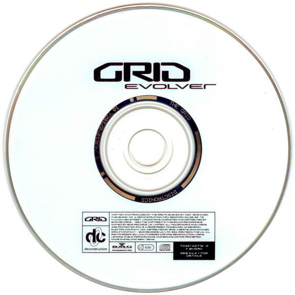 Buy Grid* : Evolver (CD, Album) Online for a great price – Disc Jockey Music