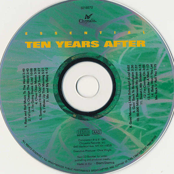 Buy Ten Years After : The Essential Ten Years After Collection (CD, Comp) Online for a great ...