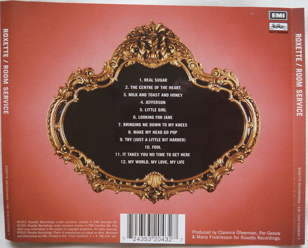 Buy Roxette : Room Service (CD, Album) Online for a great price – Disc ...